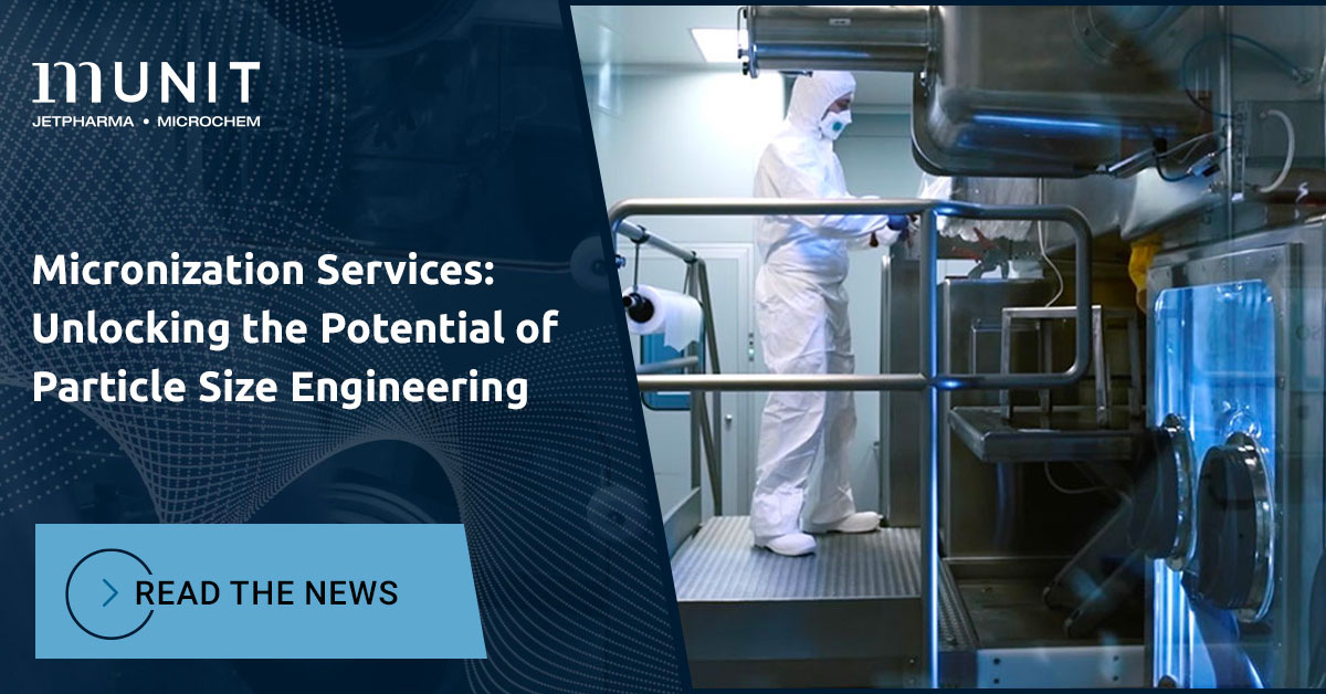 Micronization Services Unlocking The Potential Of Particle Size Engineering Munit Sa